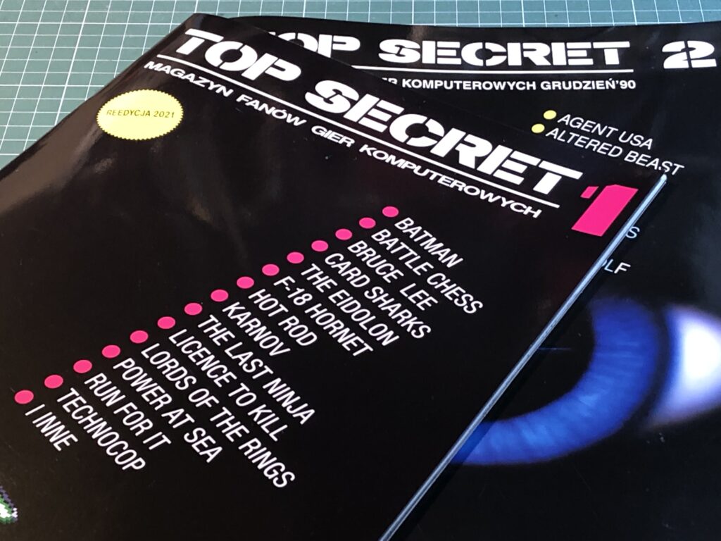 Top Secret - pierwszy polski magazyn "gaming'owy"... - Retro HC Lab